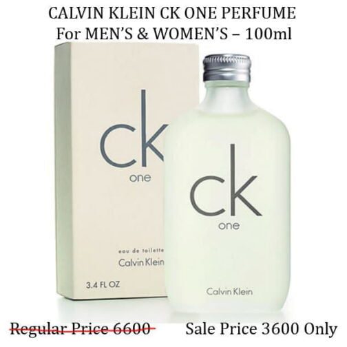 Calvin Klein Perfume CK One For Men & Women - Oye Ji
