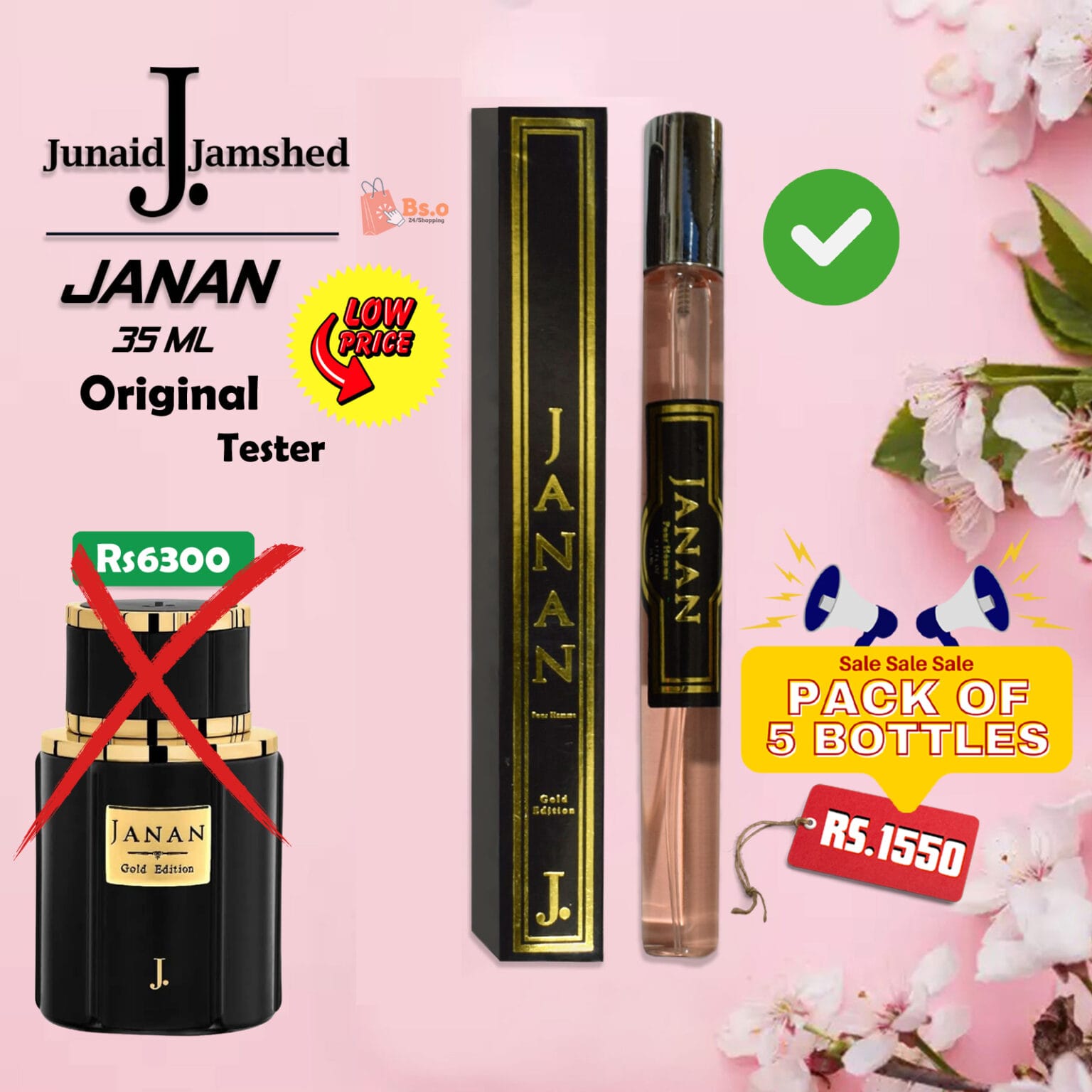 Janan Sale By Junaid Jamshed Perfume Grand Festive 2024 - Oye Ji