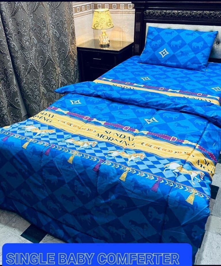 Baby Comforter Set 3 Pcs Single Pure Cotton - OYe Ji