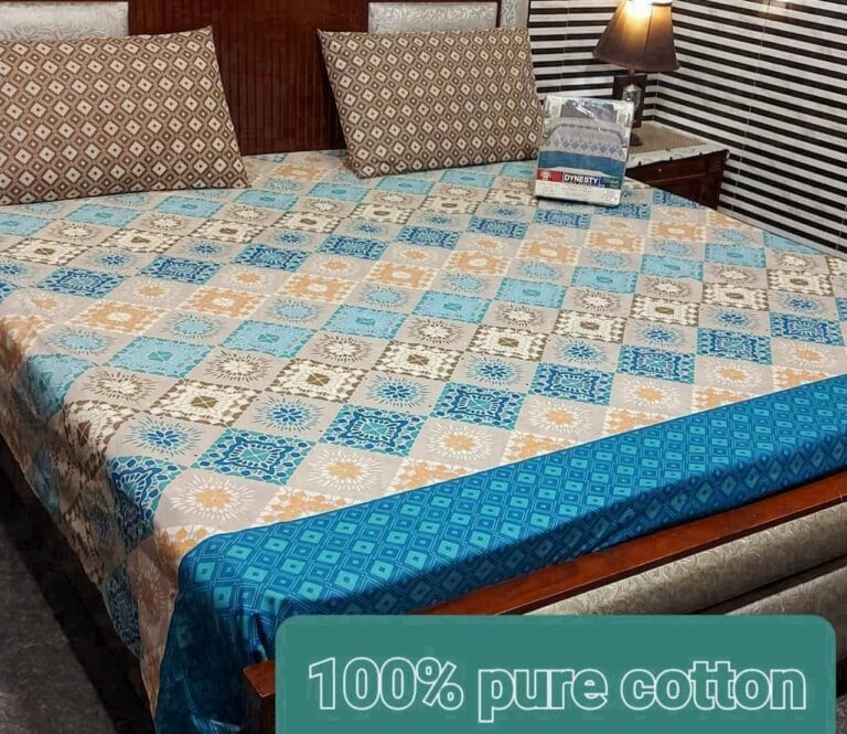 Pure Cotton Bed Sheets Design - OYe Ji