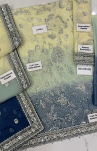 Jazmin Embroidered Chiffon By Al Nisa - Oye Ji