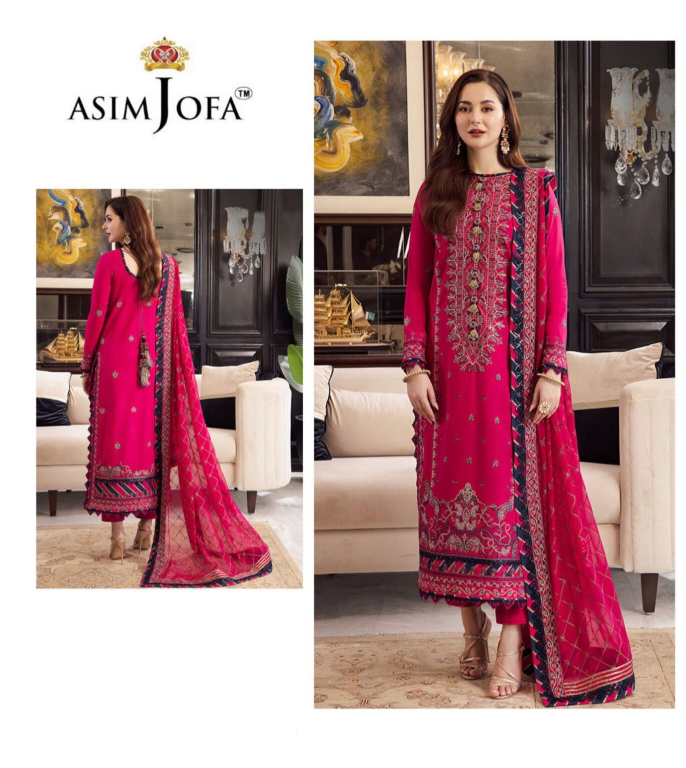 Asim Jofa Lawn Sale 2024 - Oye Ji