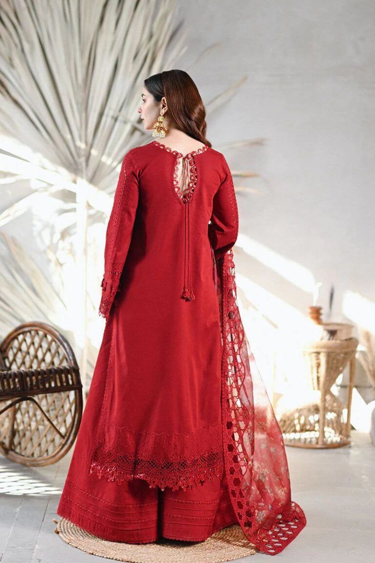 Eid Collection 2025 By Qalamkar Cotton & Organza
