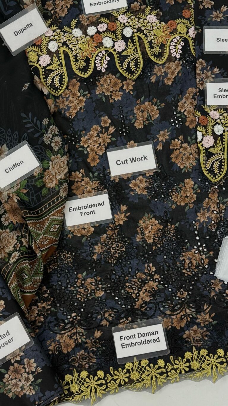 Asifa & Nabeel Embroidered Collection 2025 - OYe Ji